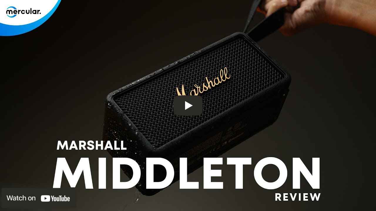 ลำโพง Marshall Middleton รุ่นใหม่ใหญ่กว่าเดิม ทรงพลังทุกย่าน